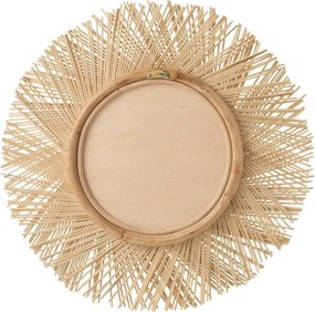 Nástěnné kulaté zrcadlo lemované trávou Daan grass - Ø 60*5cm