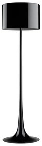 Flos F6612030 Spun Light F, černá designová stojací lampa, 1x205W E27, výška 176cm