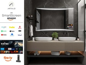 Zrcadlo do koupelny s LED osvětlením M16 premium