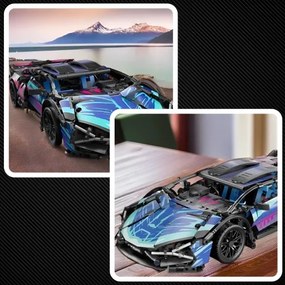 NeoBrick Lamborghini Racer – stavebnice sportovního auta 1280 dílků, futuristický design