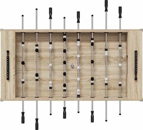 Stolní fotbálek Sonoma dub 146,5 x 74 x 85 cm Kompozitní dřevo 3378201