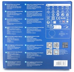 Aigostar - LED RGBW Stmívatelné nás. svítidlo MESH Smart LED/12W/230V + DO bílá