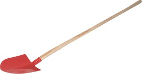 LUX-TOOLS Frankfurtská lopata šířka 265 mm buková násada 130 cm