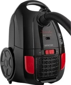 SENCOR SVC 6001BK černá / Sáčkový vysavač / 700 W / 3 l / 78 dB / 10m