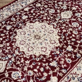 Angel Carpet, Kusový koberec Sultan 12 Red, 80x150, červená, kancelář