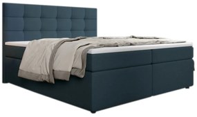 Čalouněná postel boxspring PALMA + vrchní matrace, 180x200, inari 87