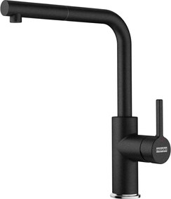 Franke Urban 2.0 - Dřezová baterie FN 5541.071 s výsuvnou koncovkou, Onyx 115.0755.388