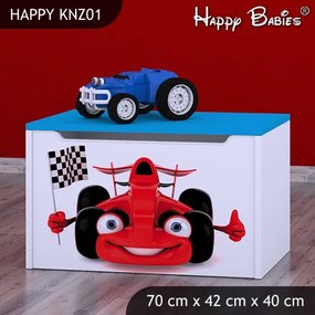 Box na hračky modrý KNZ01