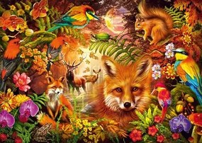 SCHMIDT Puzzle Květy, srst a peří / 1000 dílků / od 12 let