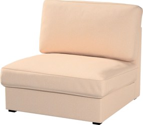 Potah na neskládací křeslo IKEA Kivik barva béžová látka pletený vzor