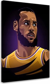 Obraz na plátně LeBron James 40x60