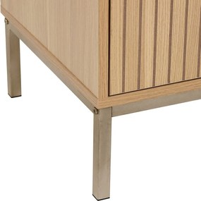 Komoda Tasso 120 cm dub přírodní