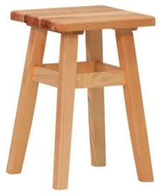 Židle PINO taburet, kostra borovice