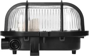 Stropní venkovní svítidlo Adviti SOTOA E27, max. 15W, IP54, černá