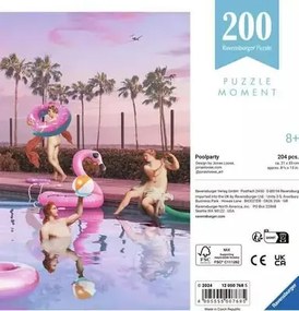 Ravensburger Párty u bazénu / 200 dílků / od 8 let
