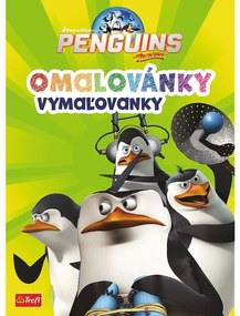 Trefl Omalovánky Tučňáci z Madagaskaru 20x27,5cm