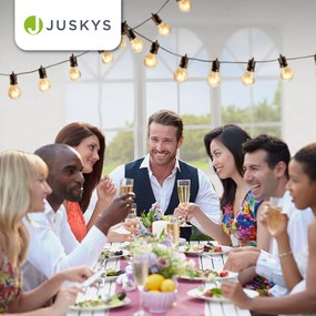 Juskys Zahradní párty stan 3 × 6 m Barva: Modrá