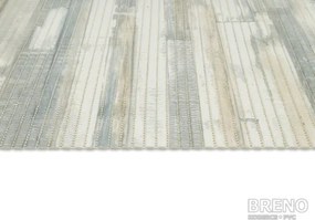 Breno Koupelnová pěnová předložka SOFTY-TEX 79925.1 staré dřevo, šíře 130 cm, Béžová