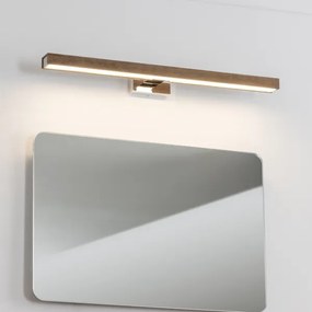 Brilagi-LED Koupelnové osvětlení zrcadla WOODY MIRROR LED/12W/230V IP44 dub/chro