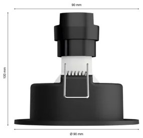 Philips - LED RGBW Stmívatelné podhledové svítidlo Hue CENTURA 1xGU10/4,2W/230V