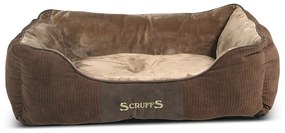 Hnědý plyšový pelíšek pro psa 60x75 cm Scruffs Chester L – Plaček Pet Products
