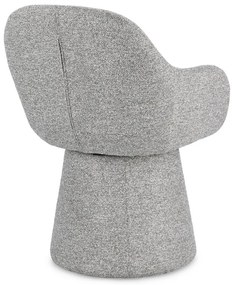 BIZZOTTO Otočné křeslo ANTARA šedá 0734544