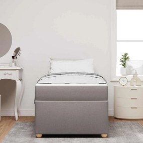 Rám postele Taupe 90 x 190 cm textil 3399325