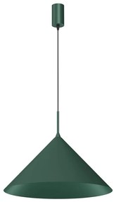 Lustr na lanku CAPITAL 1xGX53/15W/230V pr. 46 cm zelená