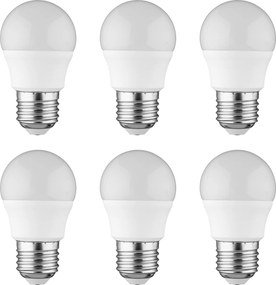 Livarno home LED žárovky, 6 kusů (E27 klasický kulatý tvar)