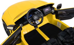 Elektrické autíčko Mercedes Benz GT63 AMG žluté