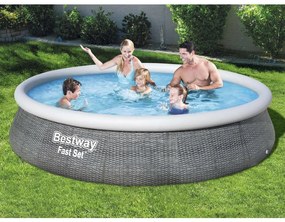 Bestway Fast Set Nafukovací bazénový set s čerpadlem 396 x 84 cm