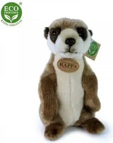 RAPPA Plyšová surikata 24 cm / ECO-FRIENDLY / od 0 měsíců
