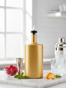 Zlatá láhev na olej VILO 500 ml