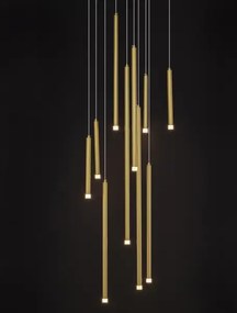 LED lustr Trimle 50 zlatá