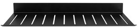 Olsen Spa Kovová polička na nalepení 3M, 49,5x12x4,6 cm , černá barva KD02081798
