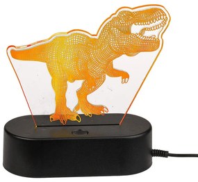 Dětská lampička 3D T-REX