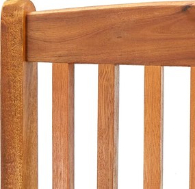vidaXL Skládací zahradní židle 2 ks masivní akáciové dřevo [46339] Barva: Šedá