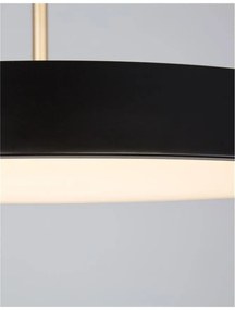 Nova Luce Závěsné LED svítidlo VETRO, 41W 3000K Barva: Bílá