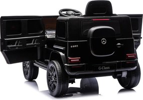 LEAN CARS Akumulátorové vozidlo Mercedes G 4x4 24 V 2580, černé