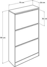 Botník Sven White II, L