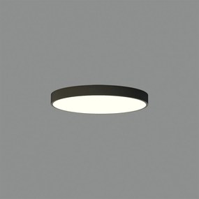 ACB Iluminacion Stropní LED svítidlo LONDON, ⌀ 60 cm, 42W, CRI90 Barva: Černá, Teplota světla: 4000K - denní bílá, Stmívání: ON/OFF