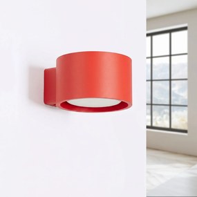 Sollux Lighting Nástěnné svítidlo MODO 1 červené GX53