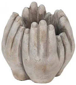 Kameninový květináč HANDS