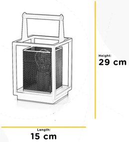 ONLI - Stolní lampa MALIK 1xE27/22W/230V 29 cm zlatá/černá