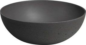 Sapho Sapho, FORMIGO betonové umyvadlo na desku, průměr 39cm, antracit, FG316