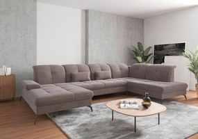XXXLutz SEDACÍ SOUPRAVA, textil, šedohnědá Sit & More - Sedací soupravy - 000144011555