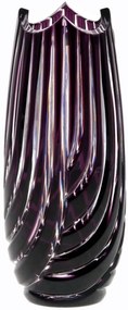 Váza Linum, barva fialová, výška 180 mm
