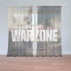 Sablio Záclony Call of Duty Warzone - město: 2ks 150x250cm