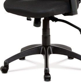 Kancelářská ergonomická židle ALBERT — látka, černá
