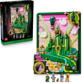 Lego® wicked 75685 nástěnné umění: emerald city 5702017812939